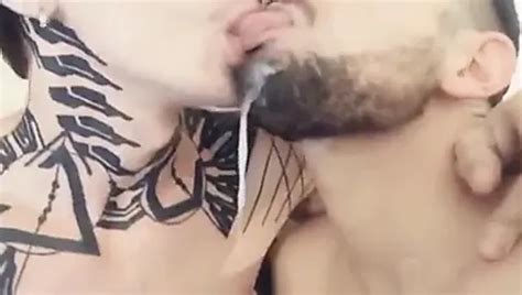 Cum Hungry Guys Kissing And Sharing A Big Load Xhamster