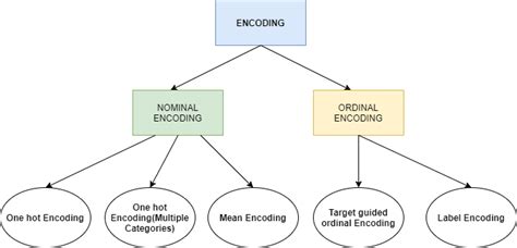 different types of encoding ai ml analytics