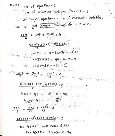 [solved] 6 topic 14 solving linear systems using augmented matrices solve course hero
