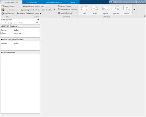 compute operating points from specifications using model linearizer matlab and simulink