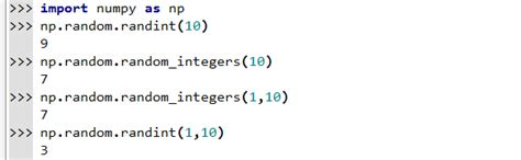 python笔记1：random、numpy生成随机数 np random randint 可以生成随机浮点数 csdn博客