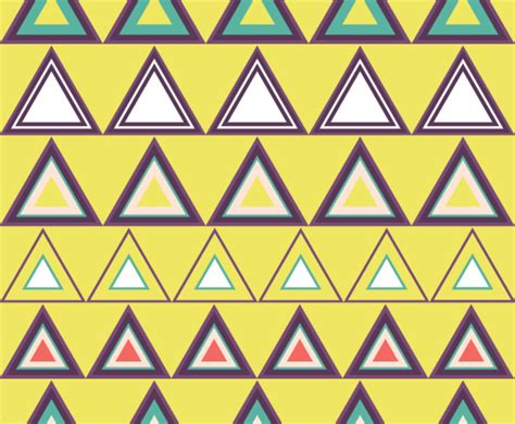 Seamless Triangle Pattern Vector Art Graphics Freevector
