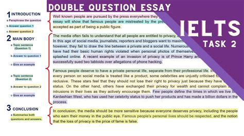 Ielts Writing Task How To Write Double Question Essays Direct