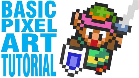 Basic Pixel Art Tutorial Zarting Arting YouTube