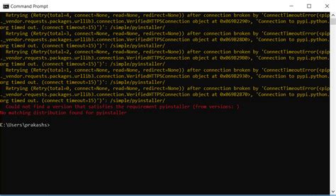 unable to install pyinstaller · issue 3791 · pyinstaller pyinstaller · github