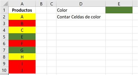 Seleccionar Celdas De Un Color En Excel Image To U