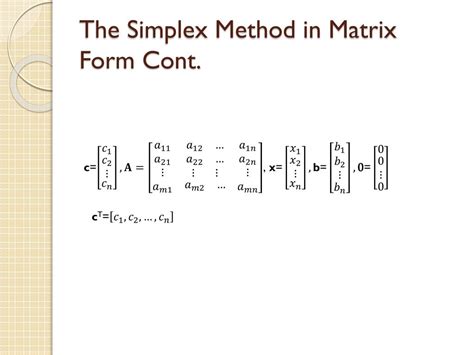 ppt the theory of the simplex method powerpoint presentation free download id 3933433