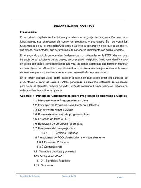 manual basico java pdf eclipse software frijoles netos