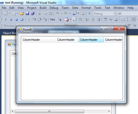 Winforms Vb Net Listview Different Display On Design Time And Run