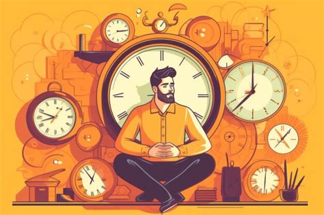 Premium AI Image Mastering Time Management Boosting Productivity In