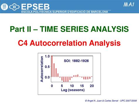 ppt part ii time series analysis c4 autocorrelation analysis hot sex picture