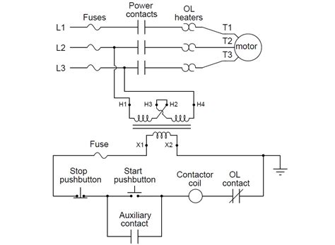 Basic Motor Control Circuit Diagram