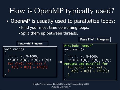 ppt openmp tutorial powerpoint presentation free download id 3212346