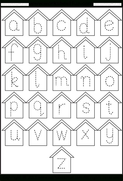 Free Printable Tracing Alphabet Letters A Z