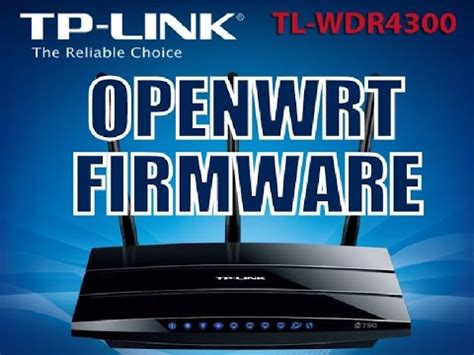 Instalar OpenWrt Firmware En Router TP LINK TL WDR4300 V1 0 1 1 1 2