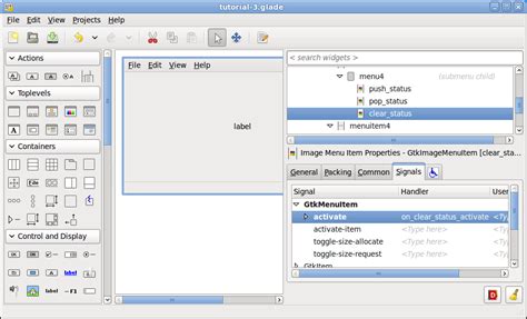 glade3 python gtk tutorial
