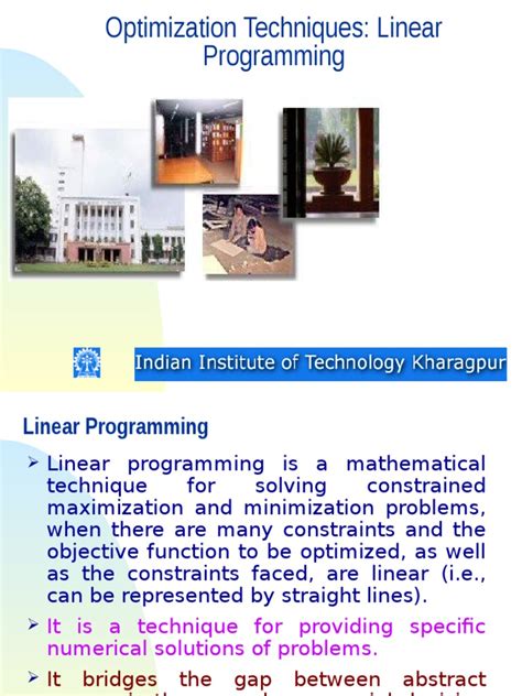linear programming pdf mathematical optimization linear programming