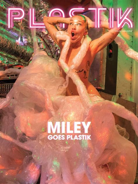 Miley Cyrus Plastik Magazine 6 Photos Thefappening