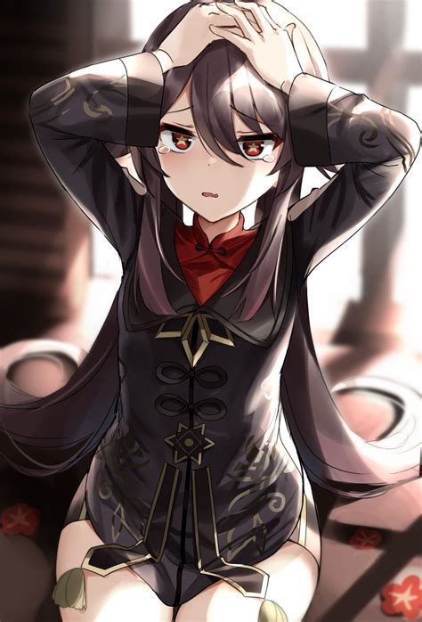 Hu Tao Genshin Impact Drawn By Shengtian Danbooru