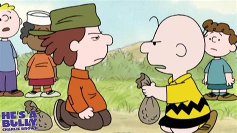 Hes A Bully Charlie Brown 2006 Peanuts Animated Short Film Review Youtube