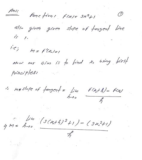 [solved] find all points on the graph of f x 3x 2 1 where the tangent line course hero