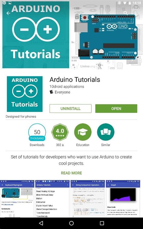 Android App On Arduino Tutorials Arduino Tutorial Education