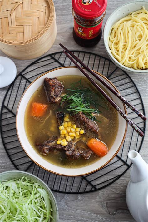 Beef Neck Bone Noodle Soup Ang Sarap