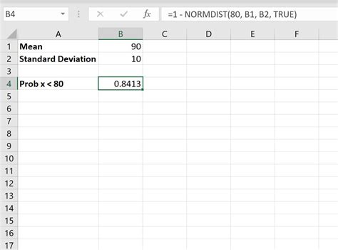 How To Calculate Normal Distribution Probabilities In Excel