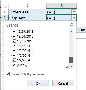 Excel Pivot Table Dynamic Date Range Filter By Month Infoupdate Org