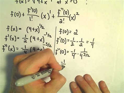 finding a taylor polynomial to approximate a function ex 2 youtube