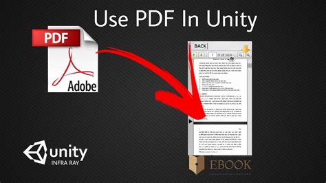 how to use pdf in unity make pdf like ebook in unity tutorial youtube