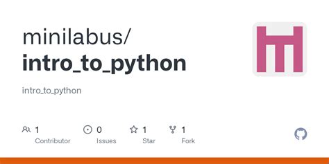 intro to python 1 advanced basics ipynb at main · minilabus intro to python · github