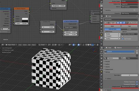 Node Displacement In Blender 2 8
