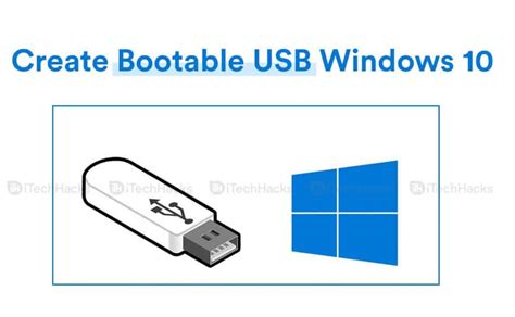 how to create bootable usb in windows 10 2024