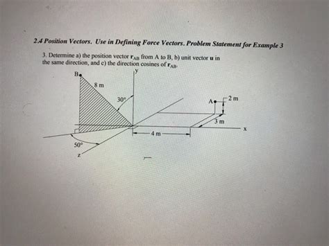 solved determine a the position vector rab from a to b b