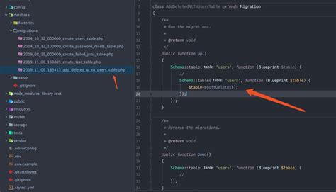 laravel 数据库操作 migrations laravel 的 migrations 详解 laravel schema builder just code