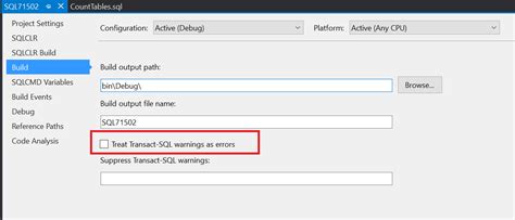 SSDT How To Fix Error SQL17502 SQLServerCentral