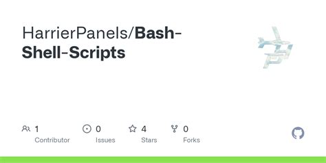 GitHub HarrierPanels Bash Shell Scripts