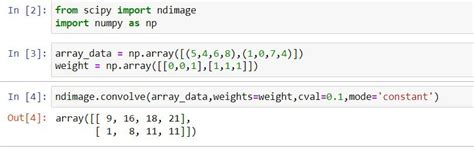 scipy convolve complete guide python guides