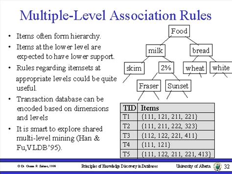 multiple level association rules