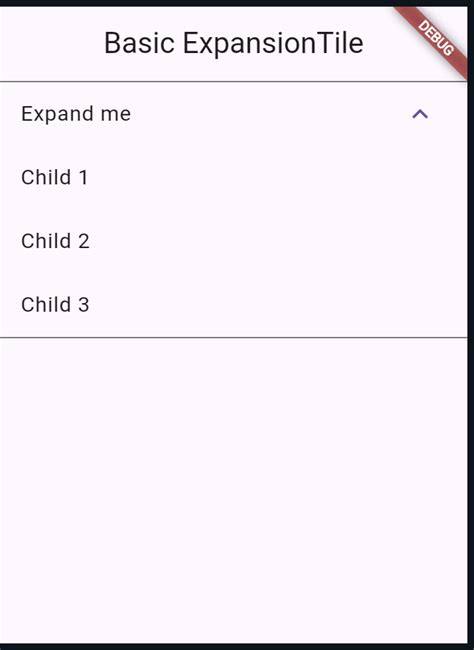 How To Create Expansion List In Flutter AppOverride