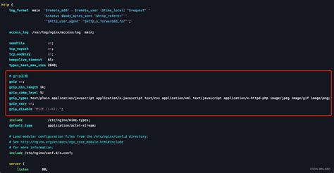 nginx配置gzip压缩，提高网站访问速度 gzip 图片压缩 csdn博客