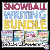 Writing Activity Snowball Writing Collaborative Narrative Classroom