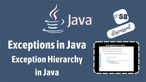Exception Hierarchy In Java Exception Hierarchy Classes In Java