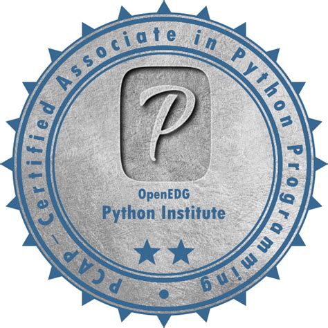 [pcap 31 01] pcap certified associate in python programming credly