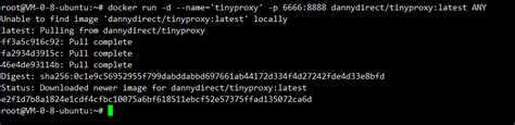 docker使用tinyproxy搭建代理服务器 个人技术分享
