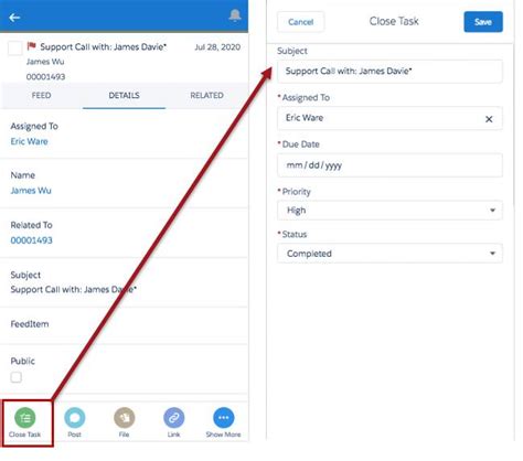 Use Quick Actions Custom Buttons Or Apex Unit Salesforce Trailhead