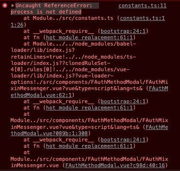 Webpack 5 Uncaught ReferenceError Process Is Not Defined Javascript