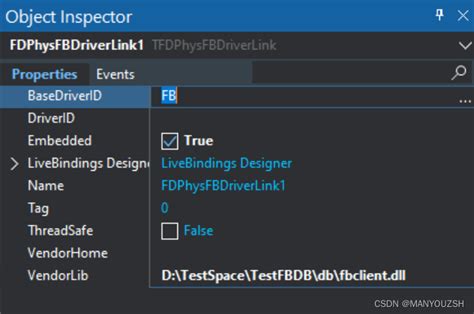delphi10 3 firedac连接firebird文件 embedded嵌入式方式 firebird delphi csdn博客