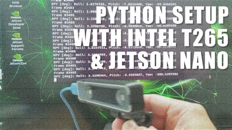 Python Setup For Intel RealSense T265 With Jetson Nano And Ubuntu 18 04